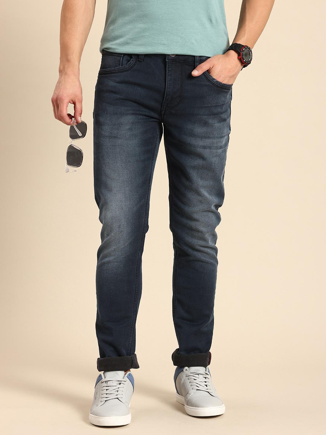 Buy Being Human Men Skinny Fit Light Fade Stretchable Jeans - Jeans for ...
