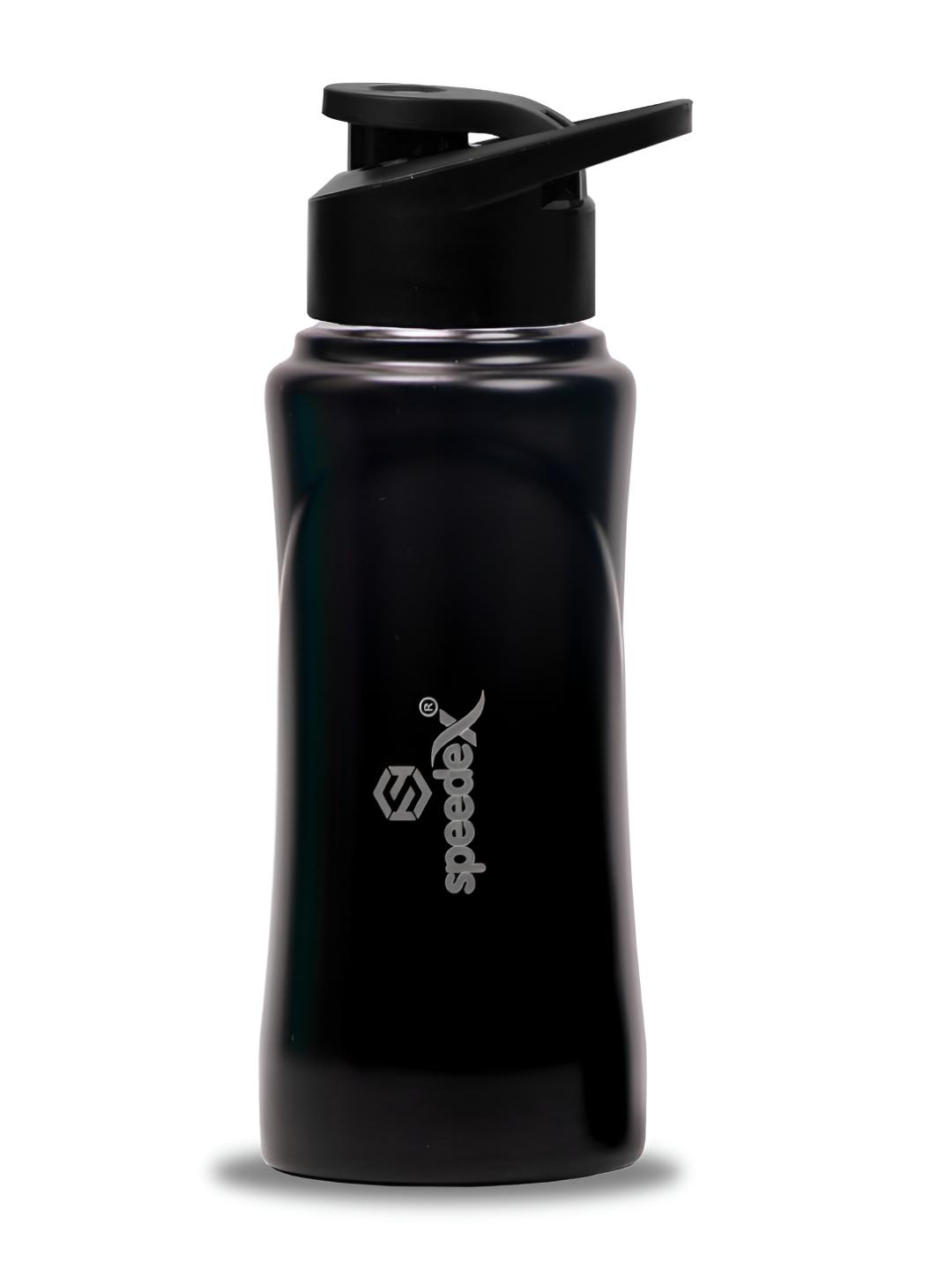 Buy Speedex Black Single Stainless Steel Solid Water Bottle - Water ...