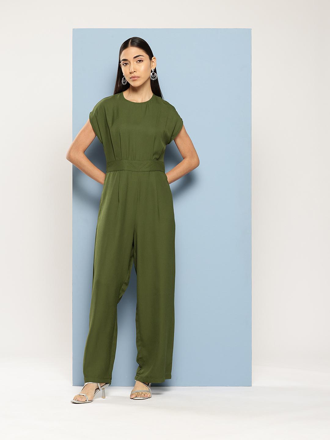 Buy Chemistry Extended Sleeves Basic Jumpsuit - Jumpsuit for Women ...
