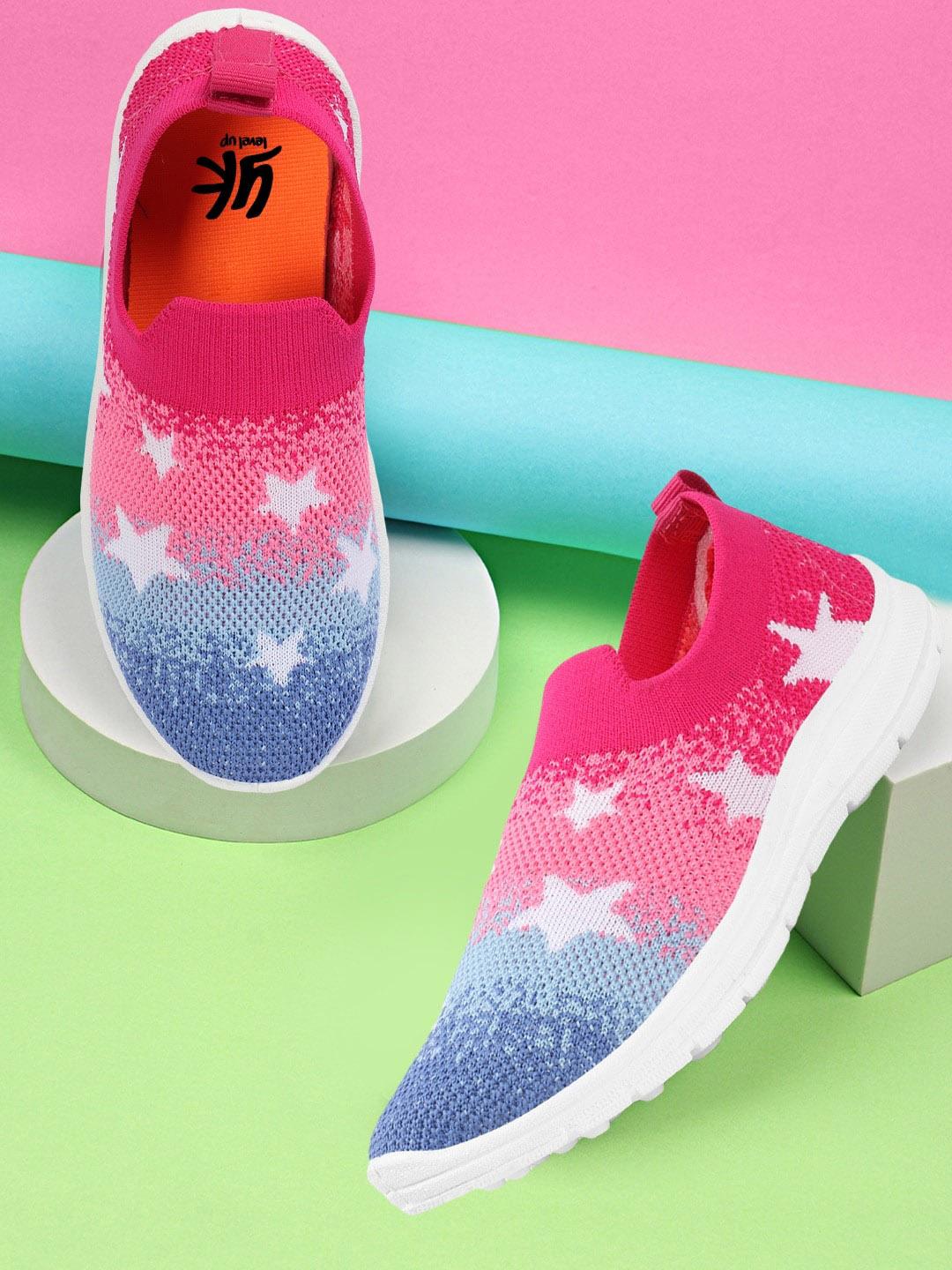 Buy YK Girls Textured Slip On Sneakers - Casual Shoes for Girls ...