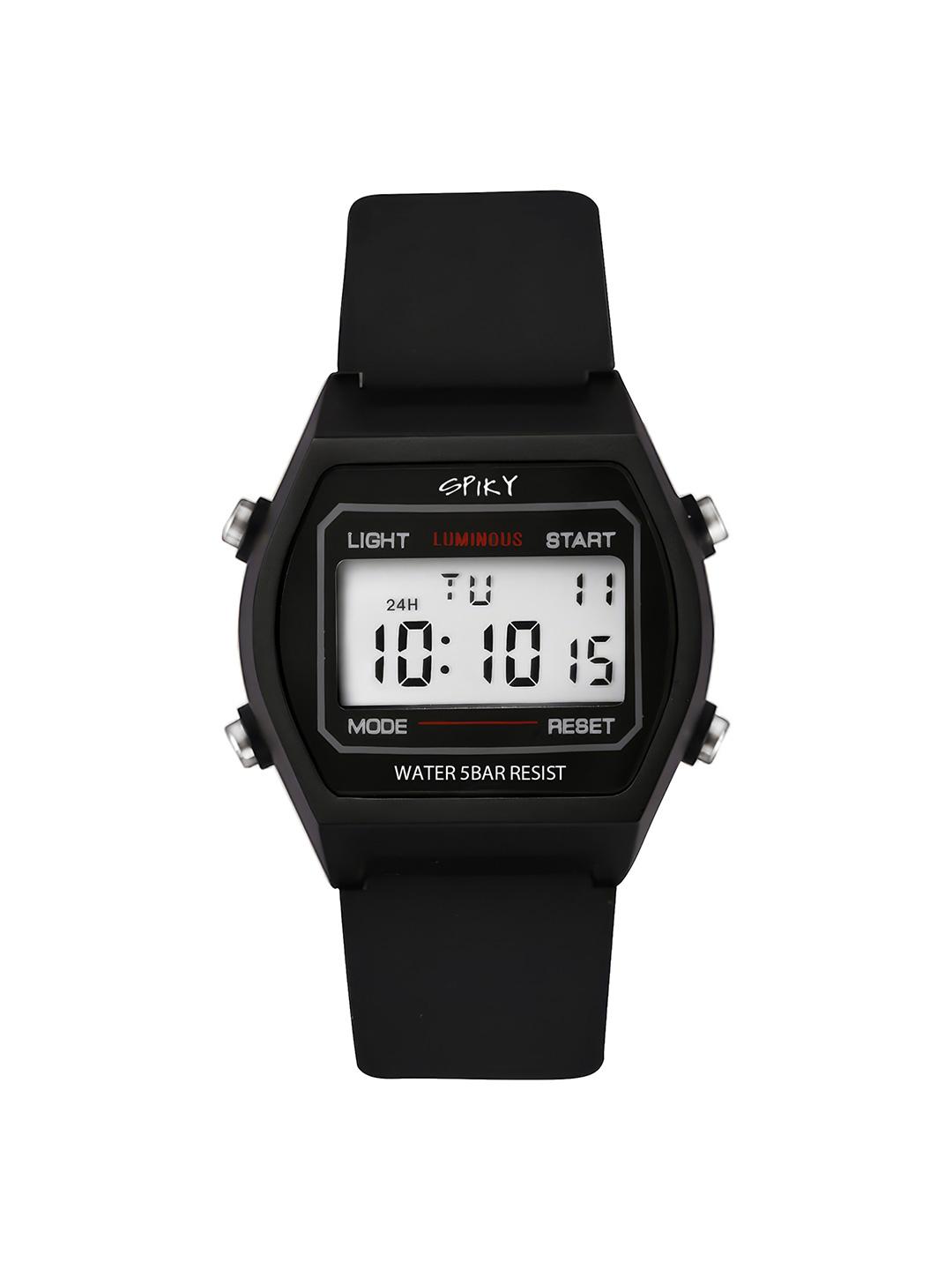 Buy Spiky Kids Digital Multi Function Automatic Watch SPKEVA25_C1_BLK ...