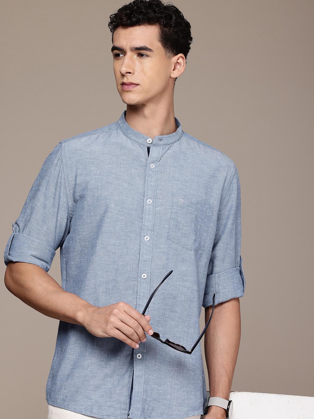 Buy French Connection Slim Fit Opaque Casual Shirt - Shirts for Men ...