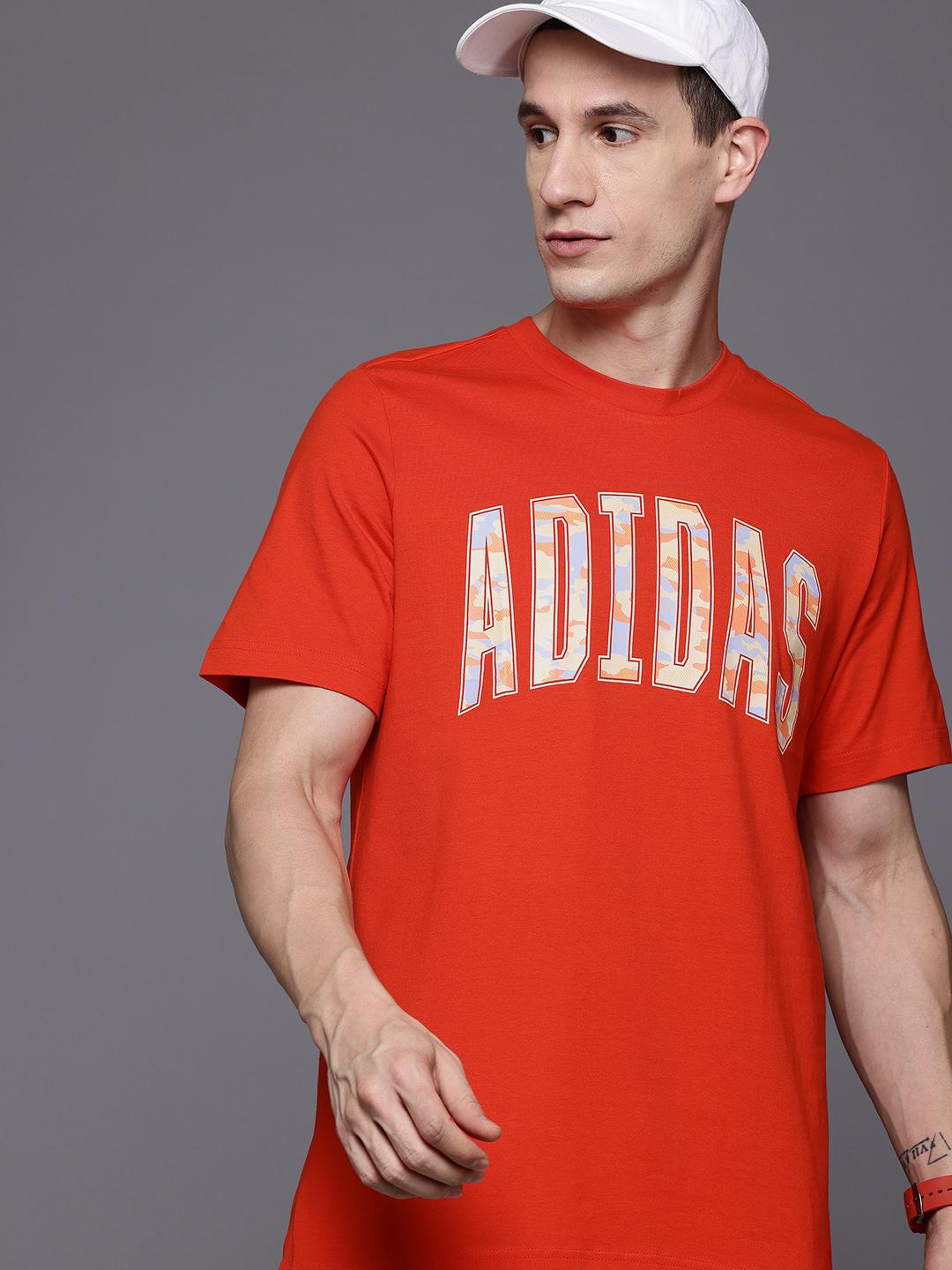 Buy ADIDAS TXT Brand Logo Cotton T Shirt - Tshirts for Men 29564772 ...