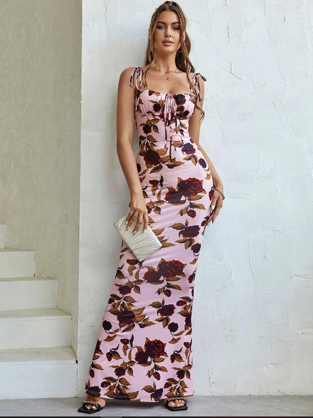 Buy TANDUL Floral Print Maxi Dress - Dresses for Women 29615098 | Myntra