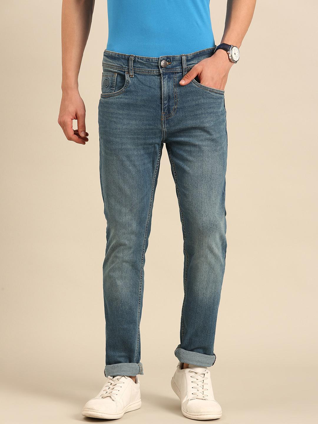 Buy Being Human Men Slim Fit Light Fade Stretchable Jeans - Jeans for ...
