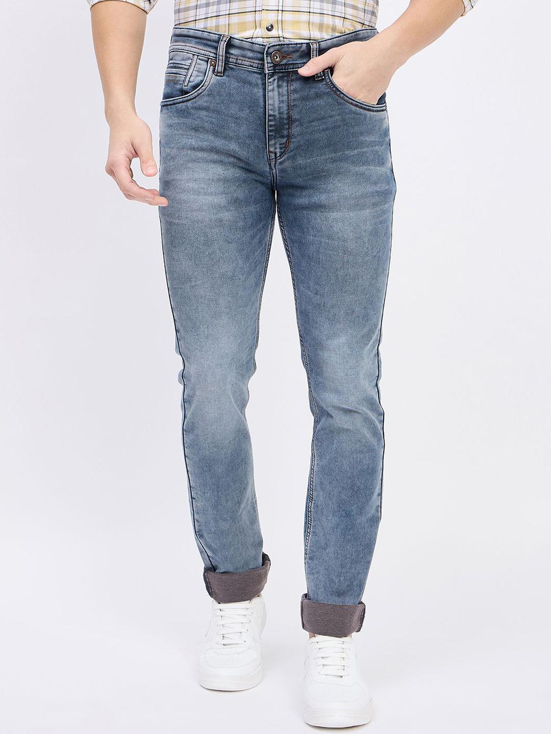 Buy Duke Men Regular Fit Heavy Fade Stretchable Jeans - Jeans for Men ...