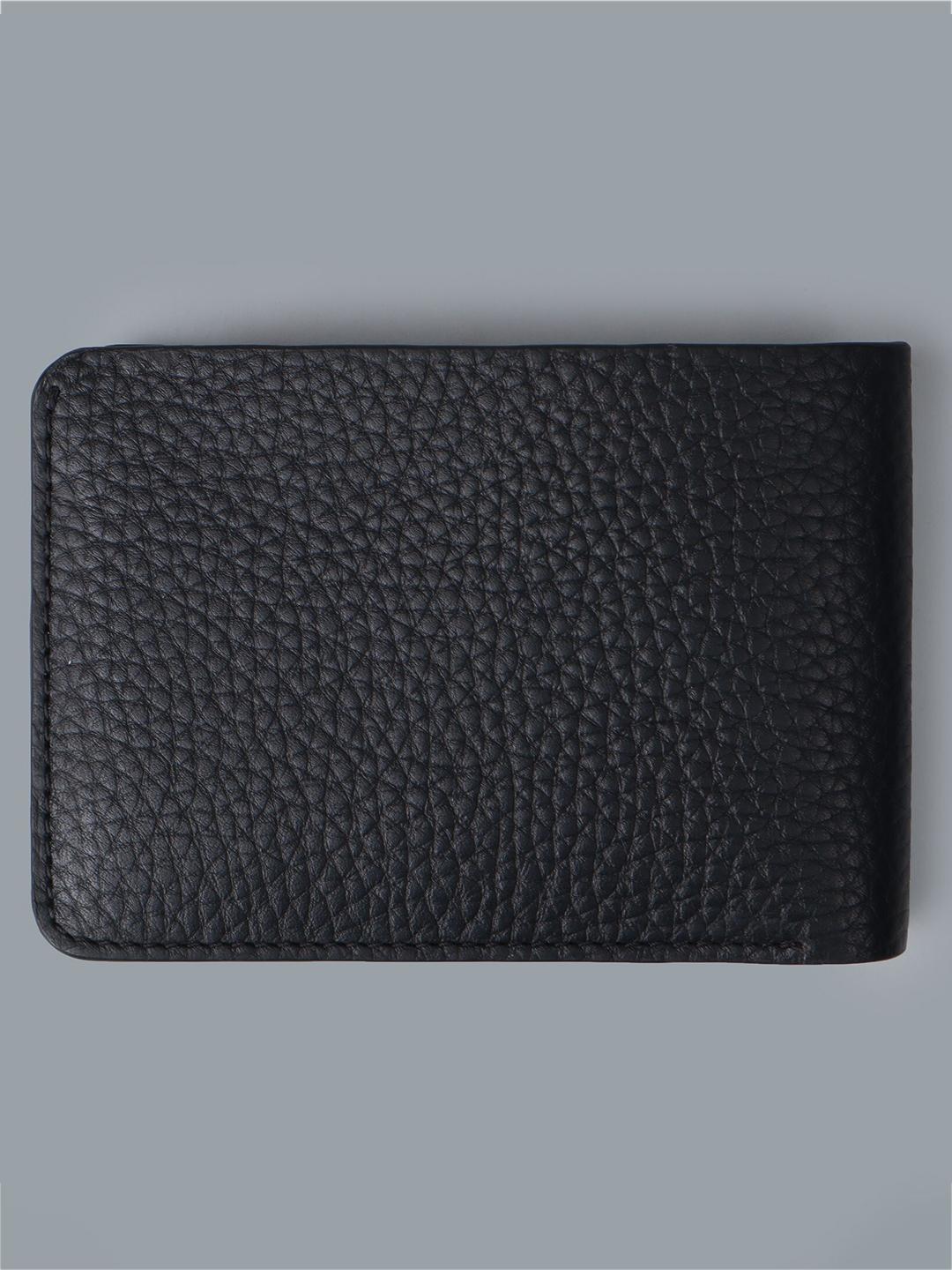 Buy OUTBACK Men Textured Leather Two Fold Wallet - Wallets for Men ...