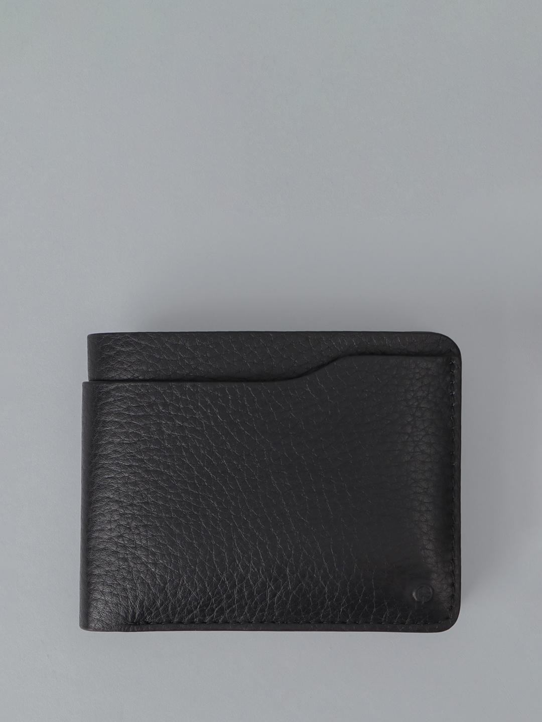 Buy OUTBACK Men Textured Leather Two Fold Wallet - Wallets for Men ...