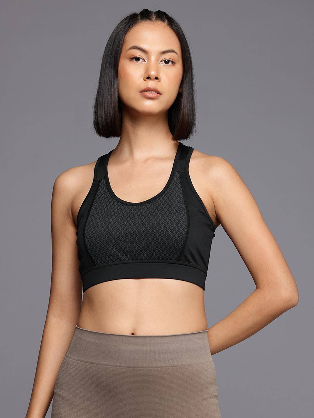 Buy HRX By Hrithik Roshan Lightly Padded Workout Bra - Bra for Women ...