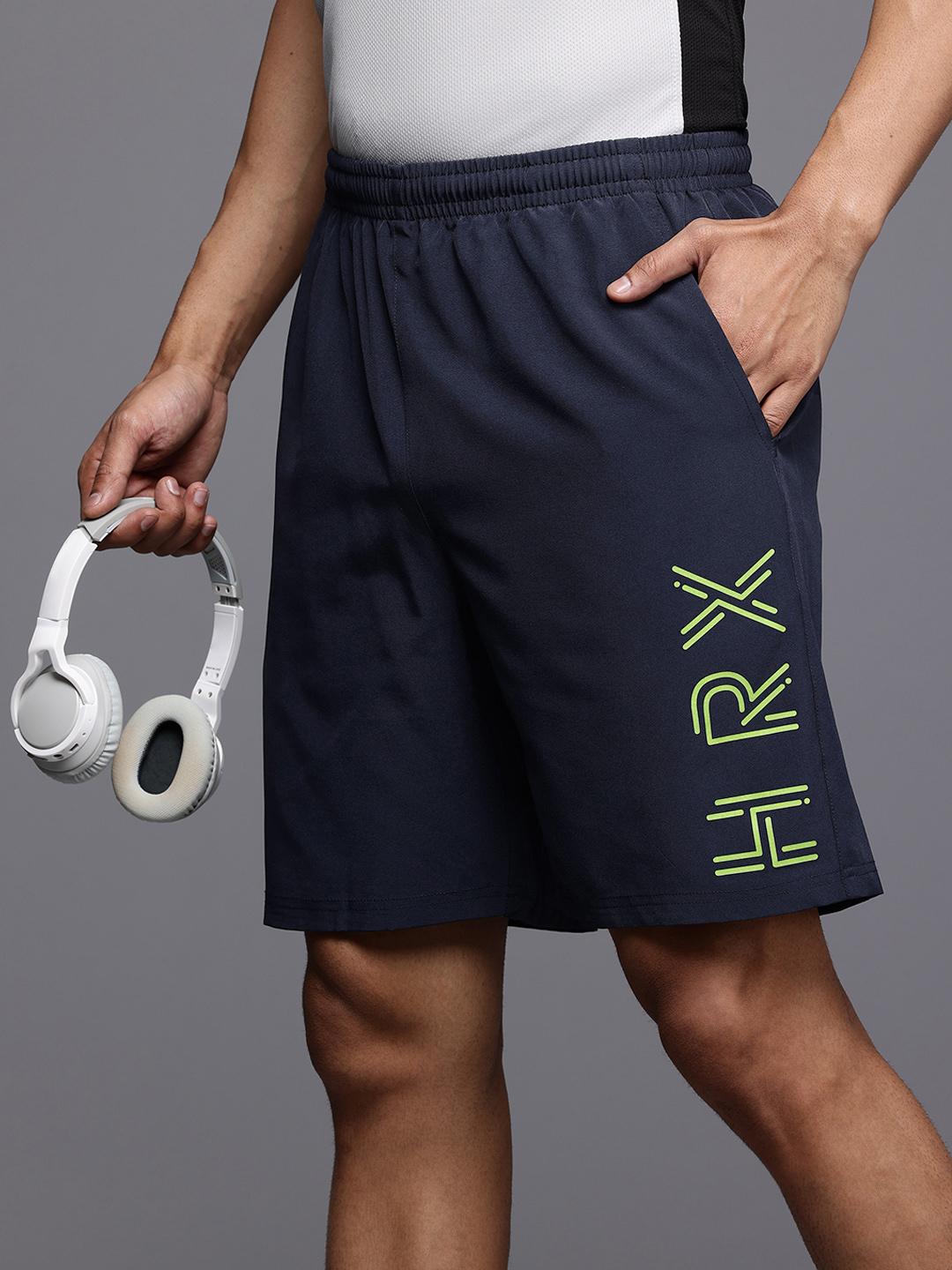 Buy HRX By Hrithik Roshan Rapid Dry Training Shorts - Shorts for Men ...
