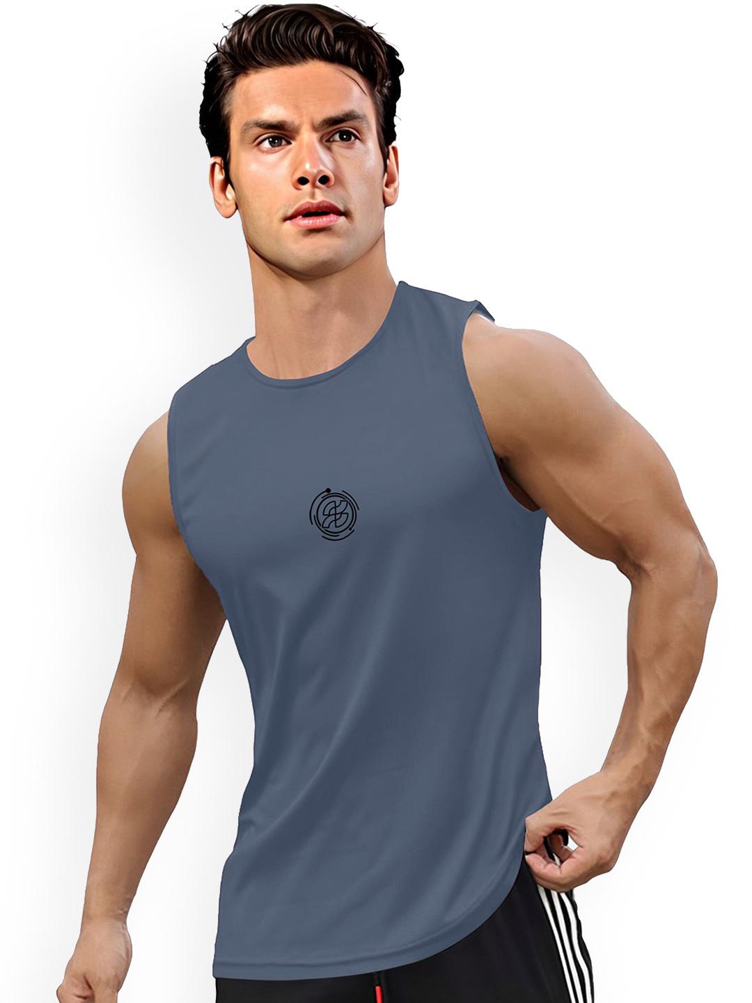 Buy AUSK Round Neck Sleeveless Gym Innerwear Vests AUSK0732 - Innerwear ...