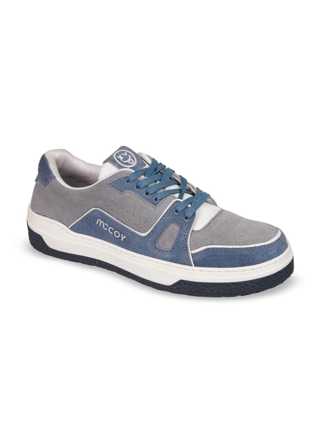 Buy Mccoy Men Colourblocked Leather Sneakers - Casual Shoes for Men ...