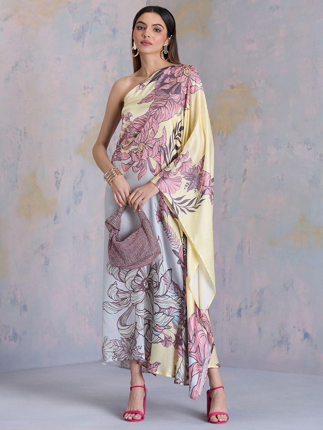 Buy Navyasa By Liva Floral Print Liva Longline Top - Tops for Women ...