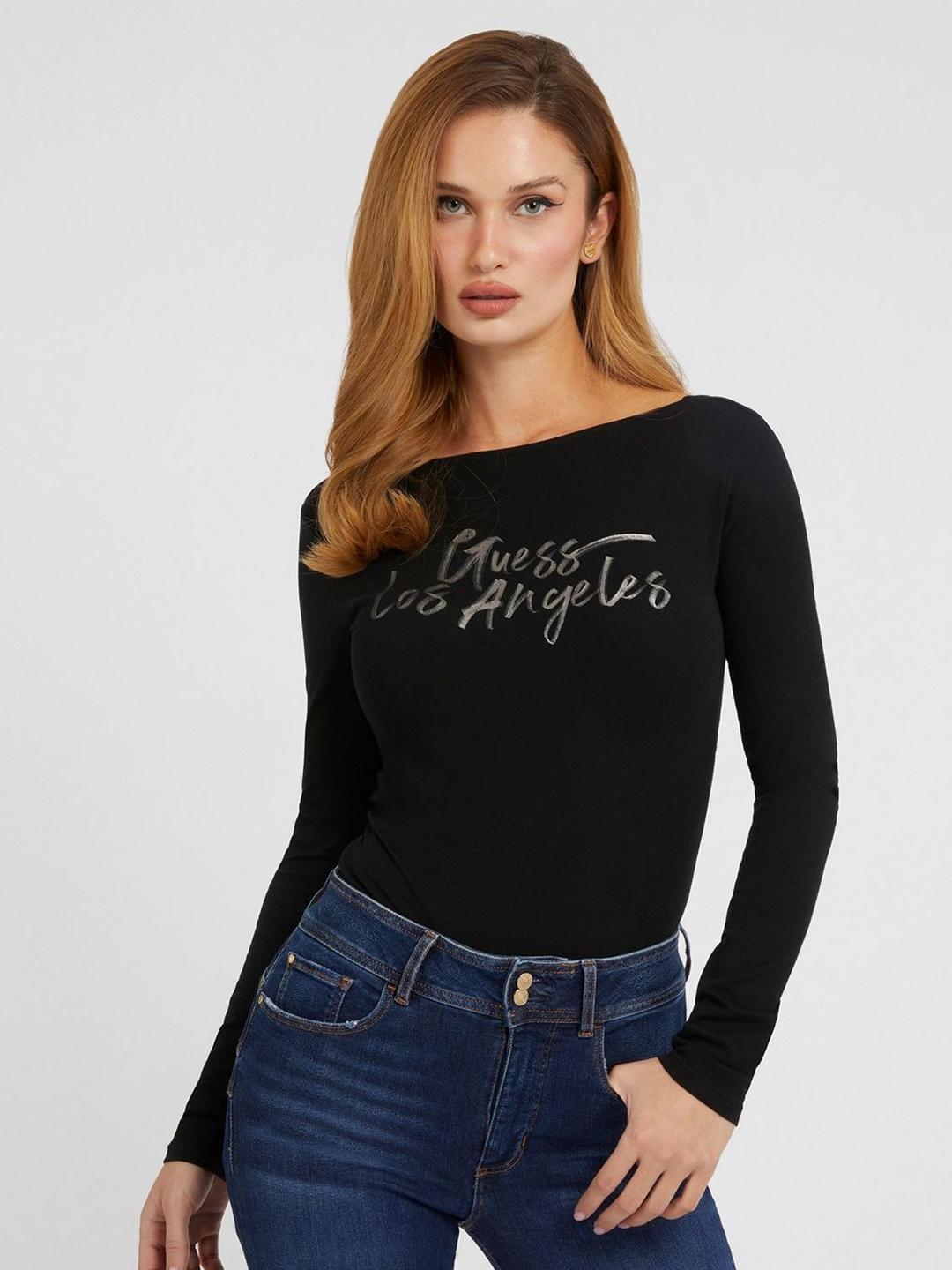 Buy GUESS Print Cotton Top - Tops for Women 29821106 | Myntra