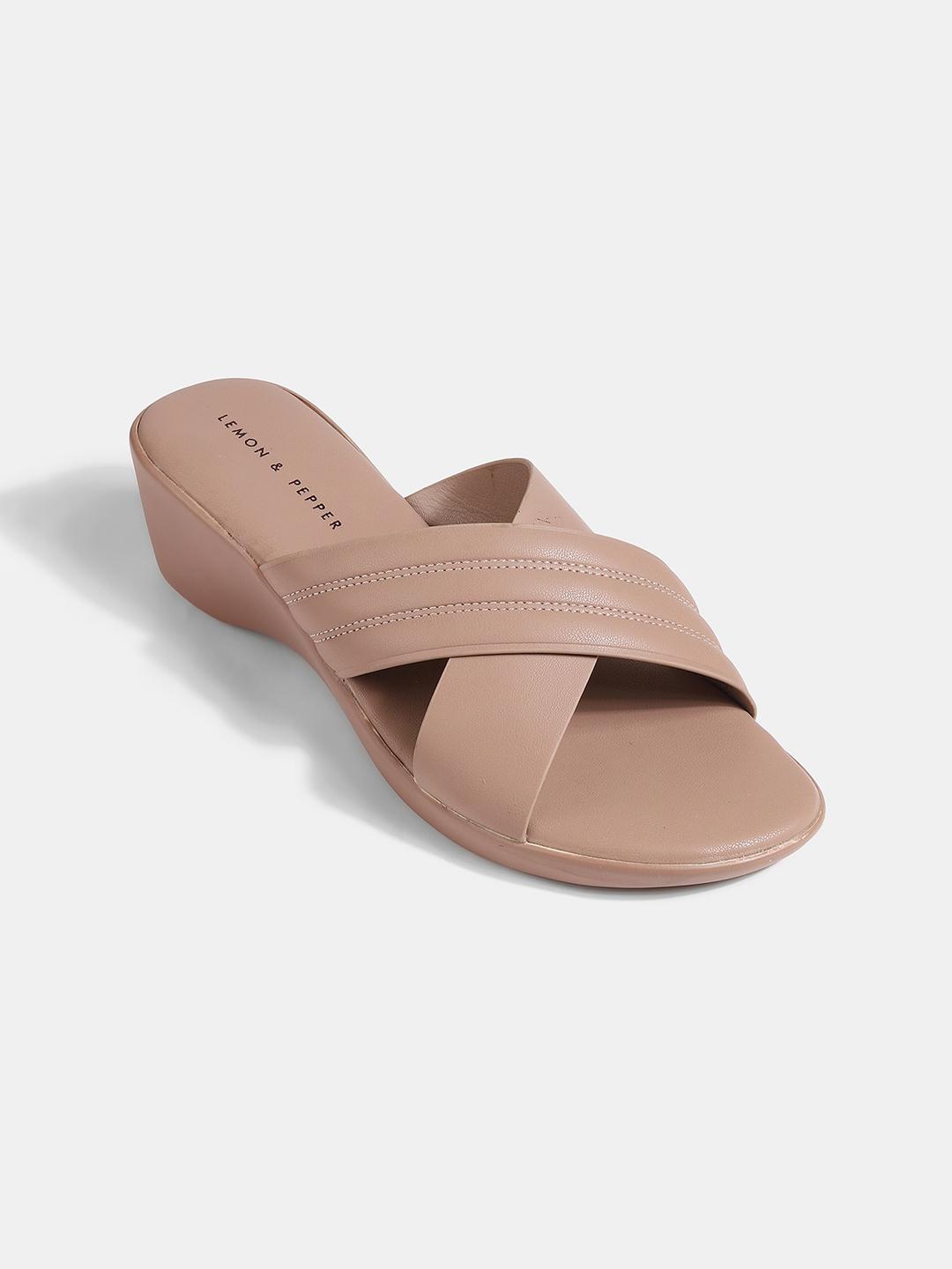 Buy LEMON & PEPPER Wedge Heel Sandals - Heels for Women 29877523 | Myntra