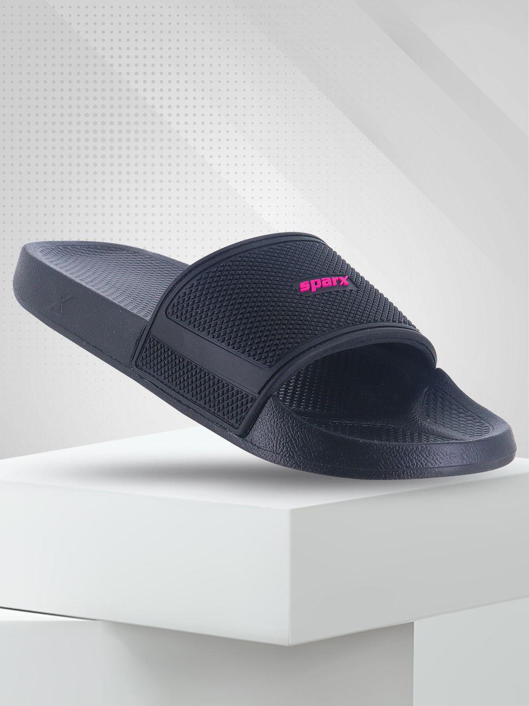 Buy Sparx Women Black Sliders - Flip Flops for Women 29883526 | Myntra