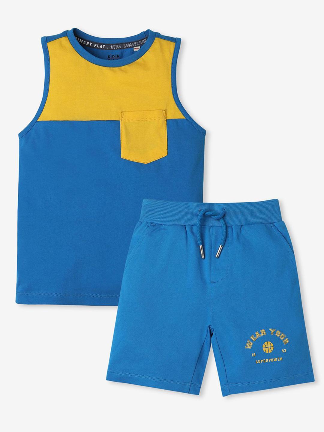 Buy Ed A Mamma Boys T Shirt With Shorts - Clothing Set for Boys ...
