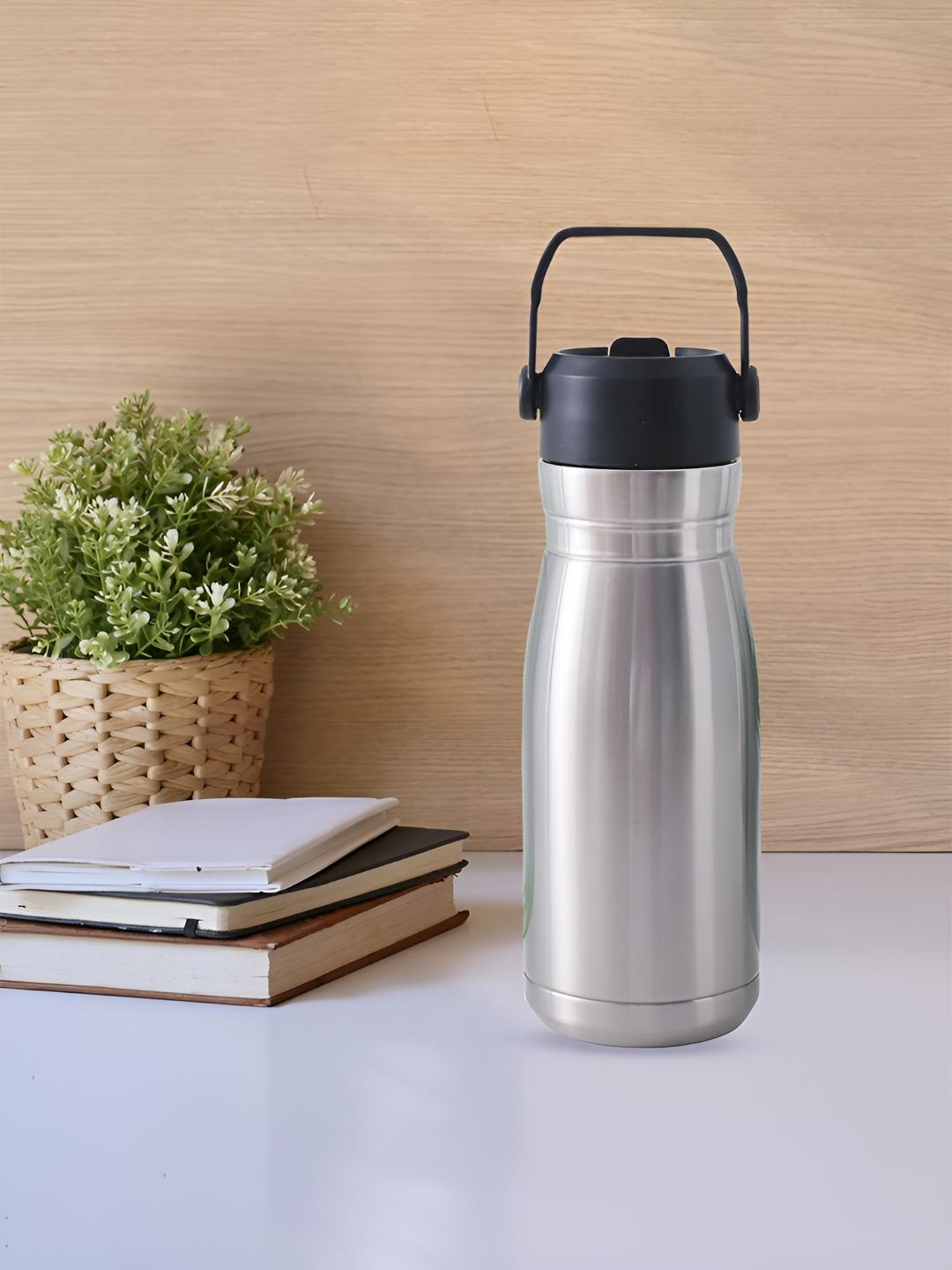 Buy Kuber Industries Steel Single Stainless Steel Solid Water Bottle ...