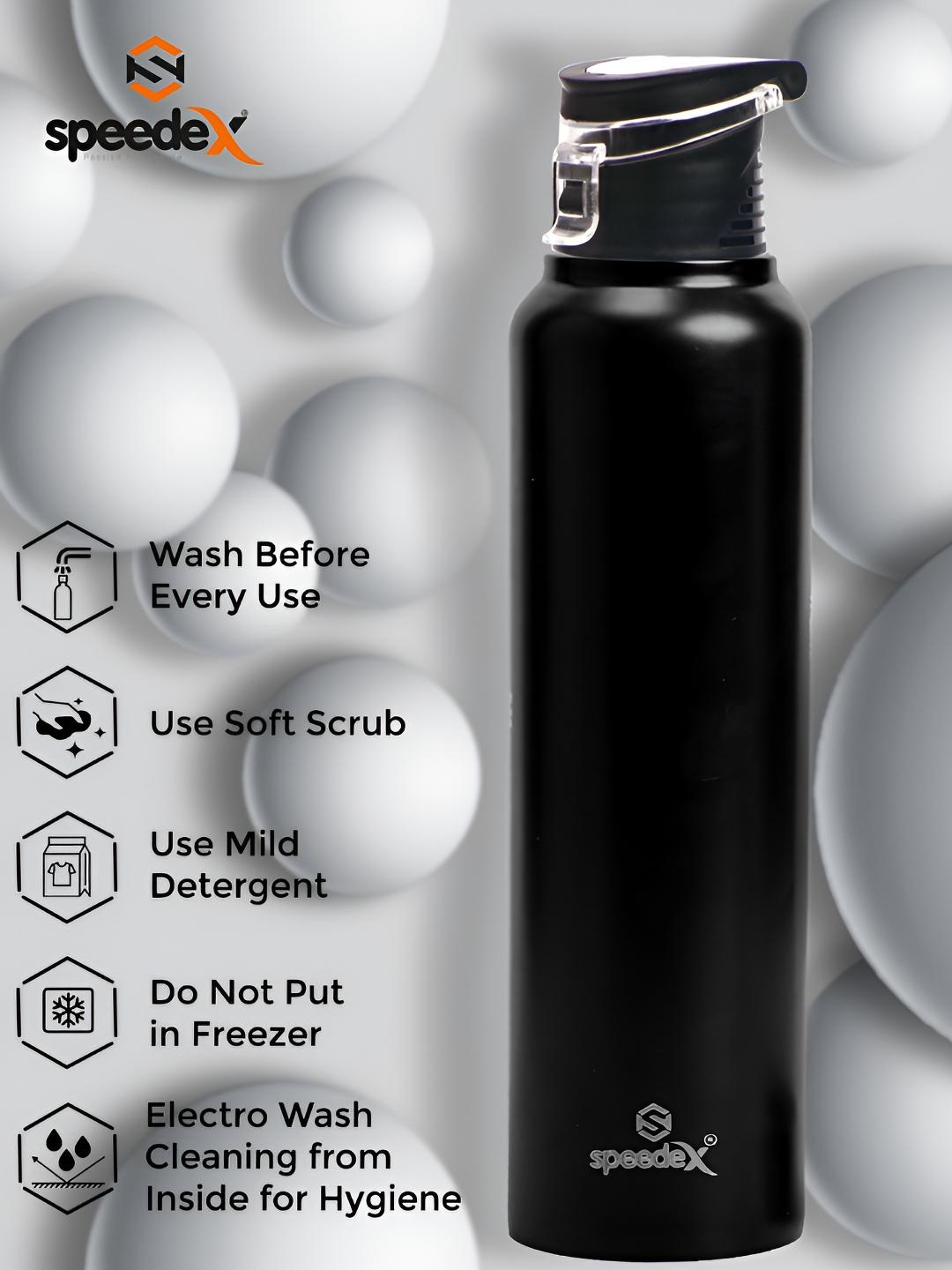 Buy Speedex Simplex Black Brand Logo Stainless Steel BPA Free 4 Piece ...