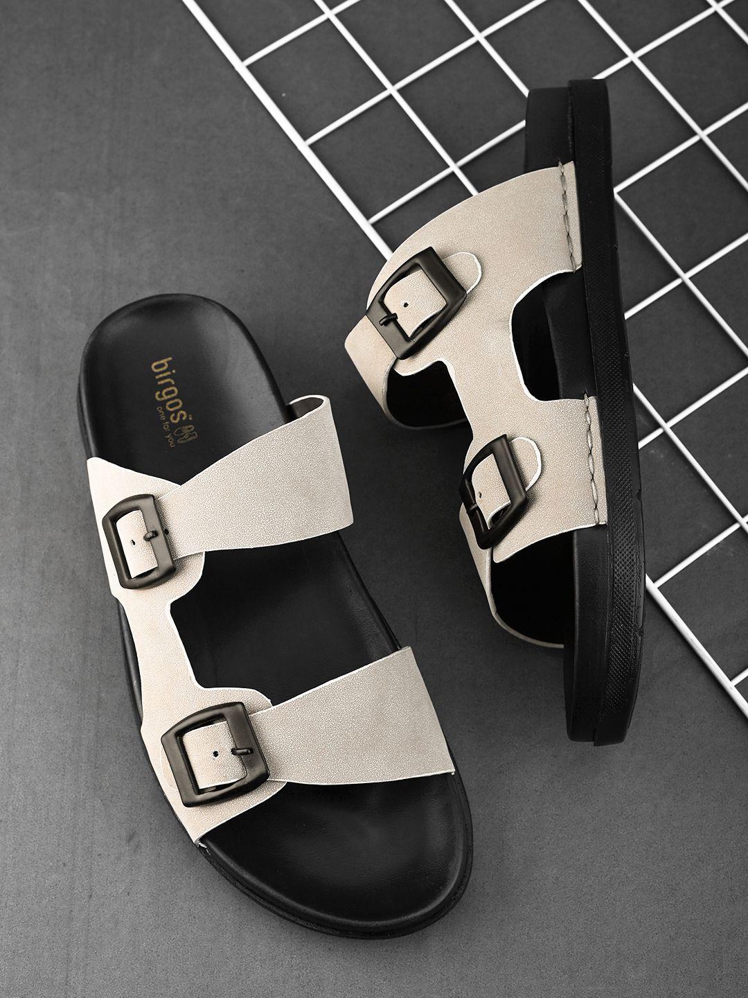 Buy Birgos Men Buckle Comfort Sandals - Sandals for Men 29973619 | Myntra