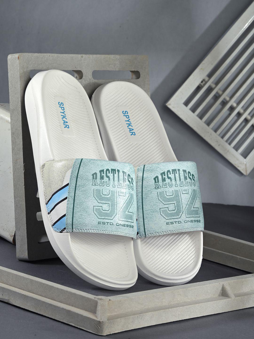 Buy SPYKAR Men Printed Sliders - Flip Flops for Men 29973625 | Myntra