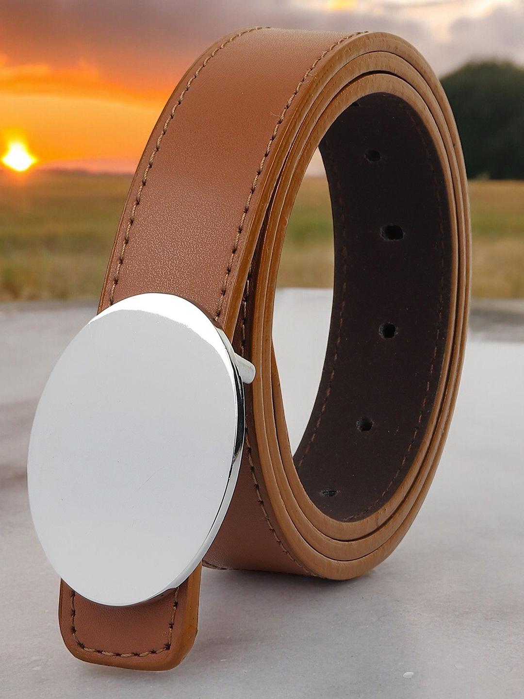 Buy DressBerry Women Solid Push Pin Closure Belt - Belts for Women ...