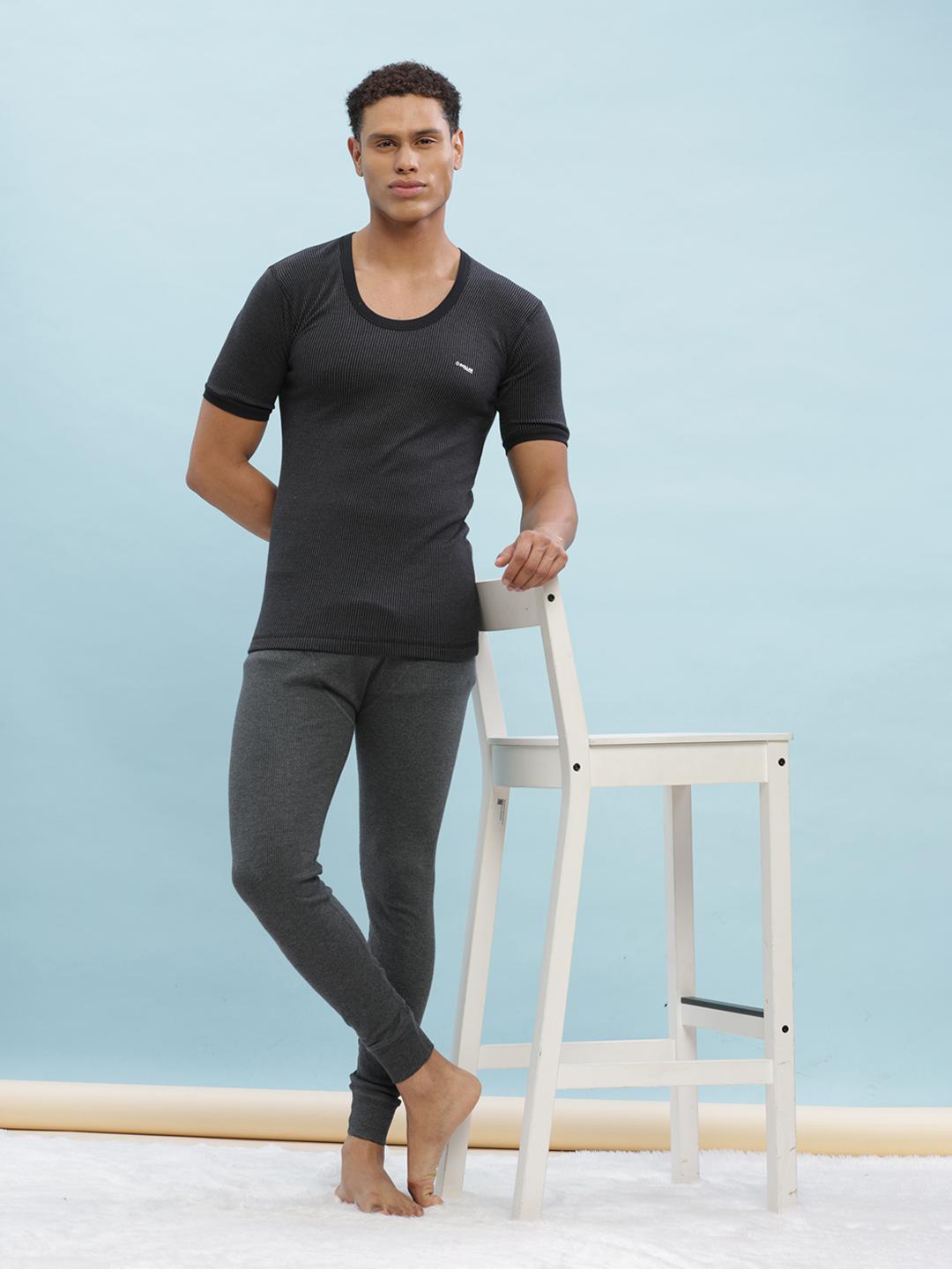 Buy Dollar Ultra Cotton Round Neck Thermal Set - Thermal Set for Men ...
