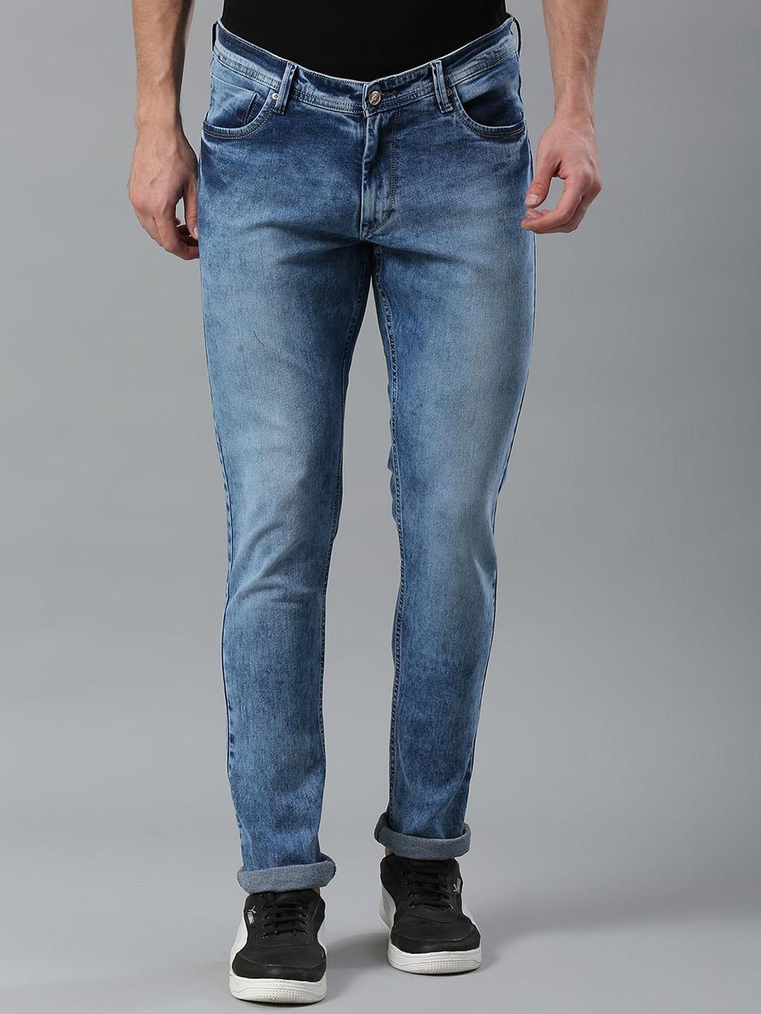 Buy Klub Fox Men Skinny Fit Heavy Fade Stretchable Jeans - Jeans for ...