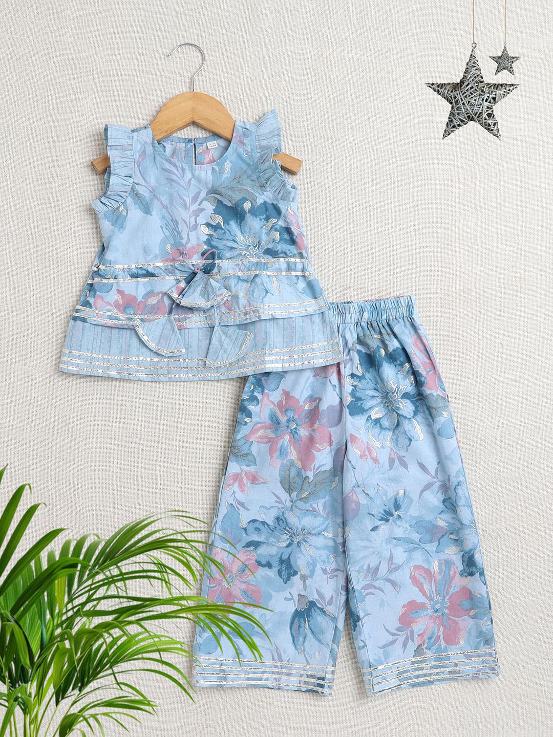 Buy The Magic Wand Girls Embellished Top With Pyjamas - Clothing Set ...