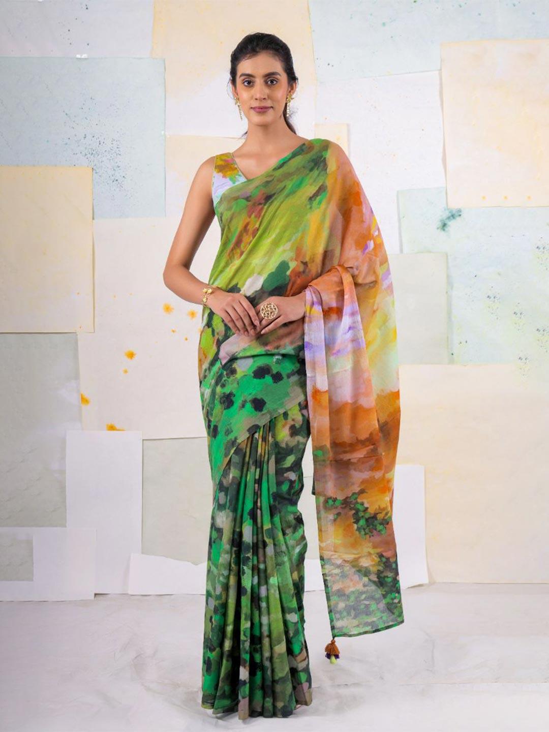 Buy BUTA BUTI Pure Cotton Saree - Sarees for Women 30011805 | Myntra