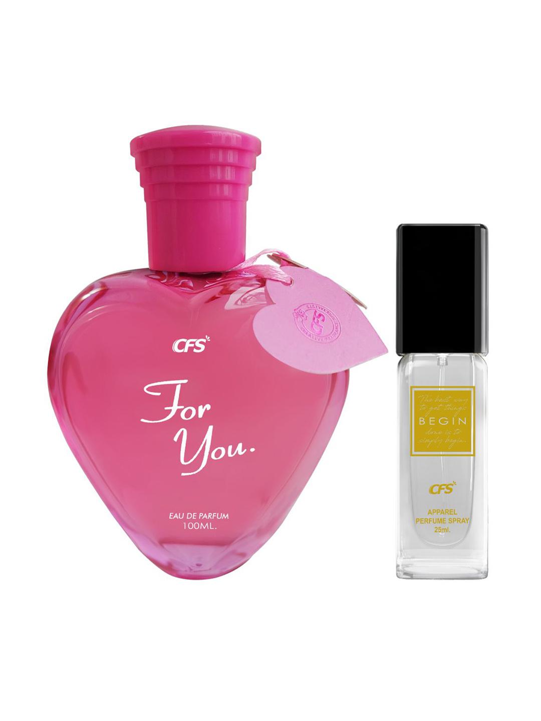 Buy CFS Set Of For You Eau De Parfum 100ml & Begin Gold Apparel Perfume ...