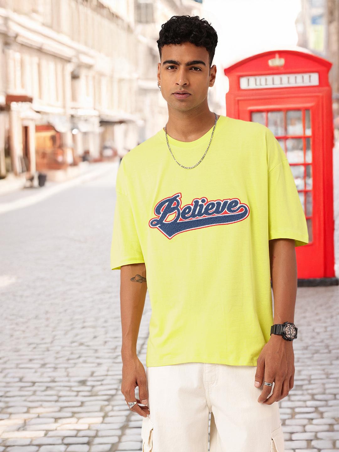 Buy Kook N Keech Embroidered Typography Relaxed Fit T Shirt - Tshirts for Men 30023721 | Myntra