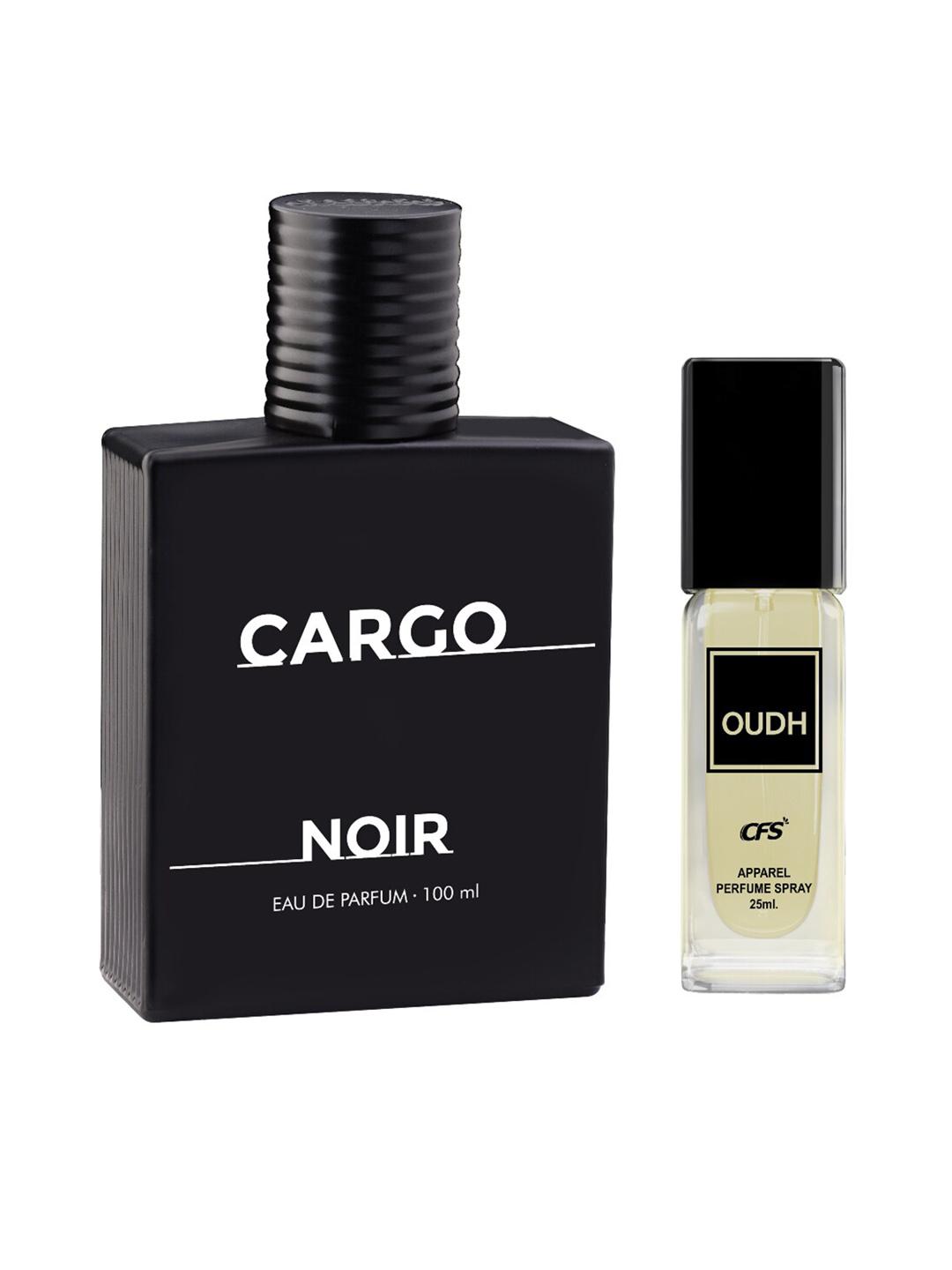 Buy CFS Cargo Noir & Oudh Set Of 2 Long Lasting EDP 100 Ml 25 Ml ...