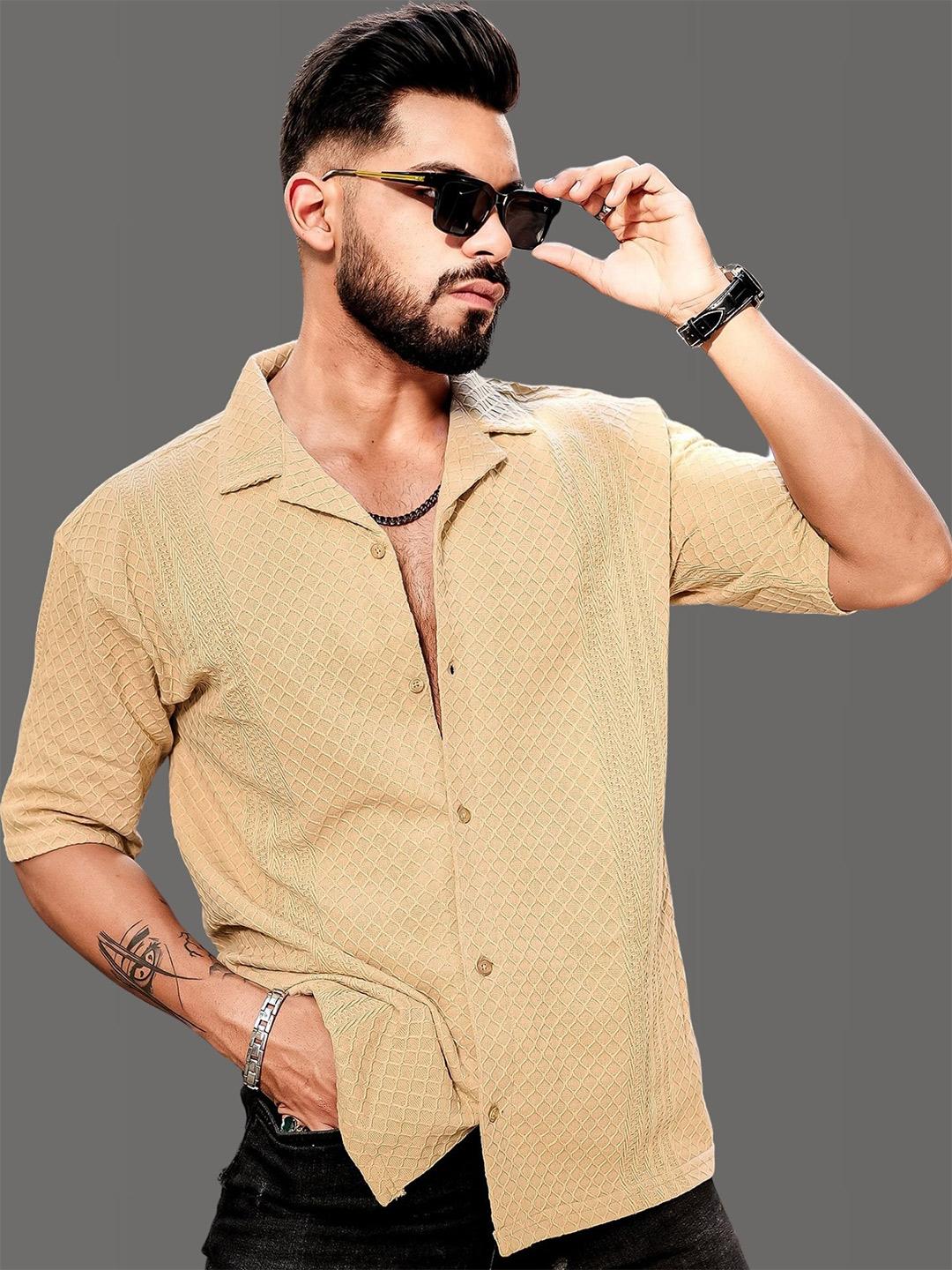 Buy Maniac Men Comfort Opaque Printed Casual Shirt - Shirts for Men ...