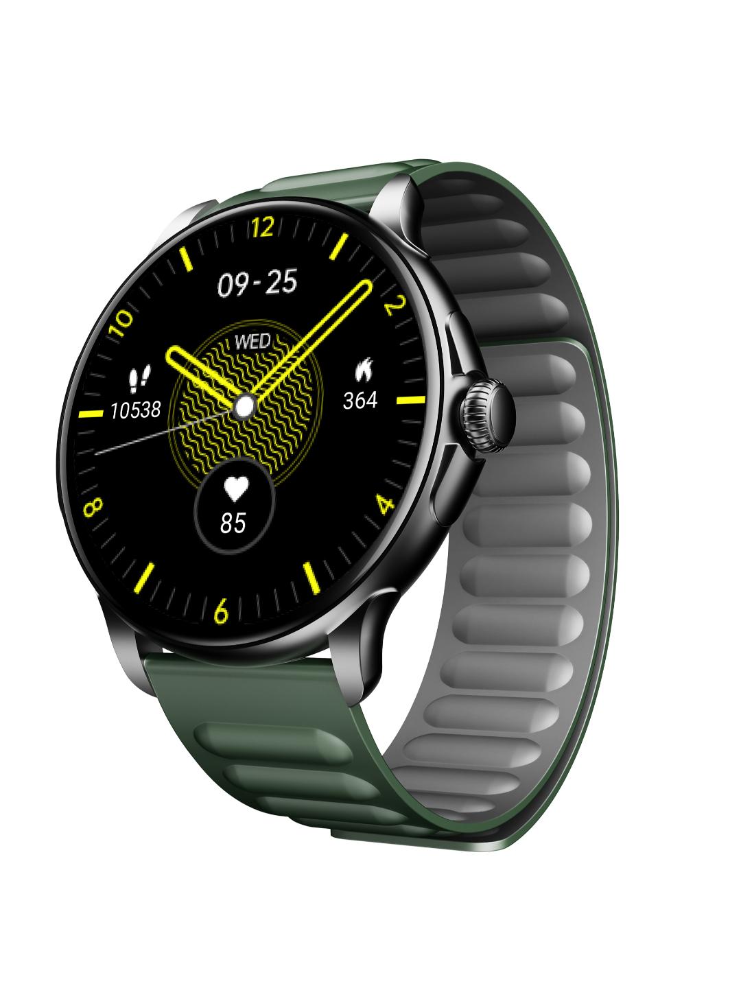 Buy BoAt Lunar Oasis Smartwatch With TBT Navigation QR Tray Emergency ...