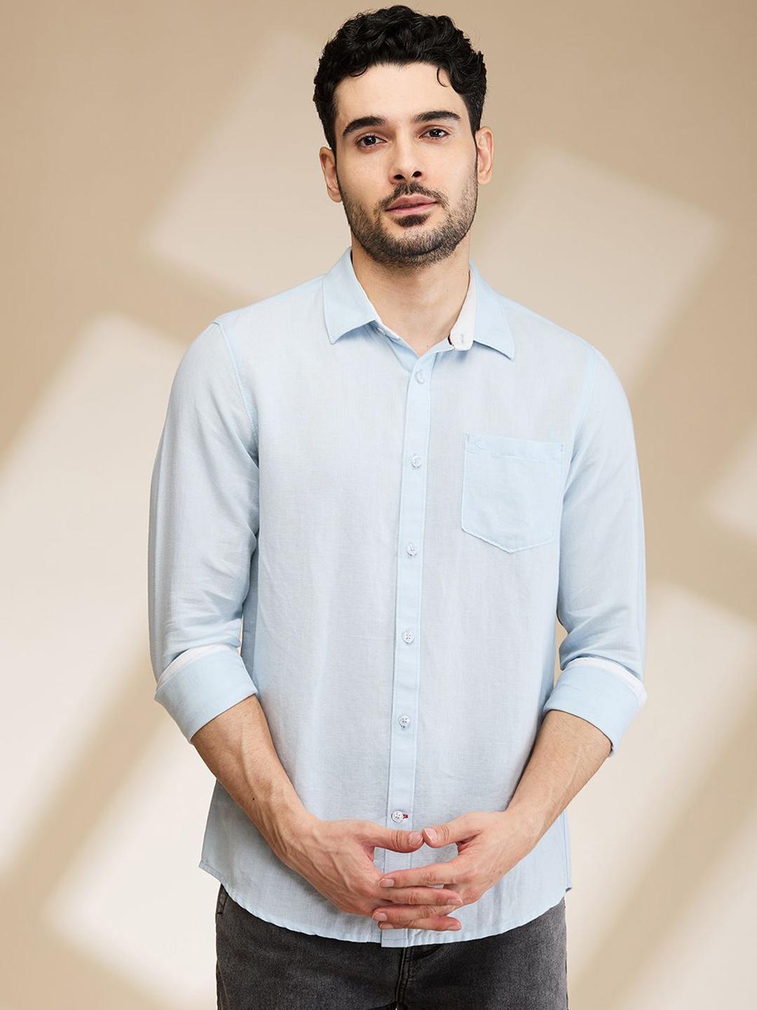 Buy Being Human Men Slim Fit Opaque Casual Shirt - Shirts for Men ...