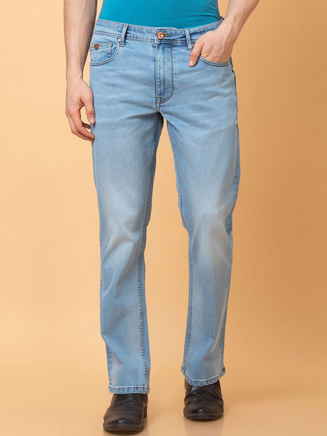 Buy Being Human Men Bootcut Heavy Fade Jeans - Jeans for Men 30060901 ...