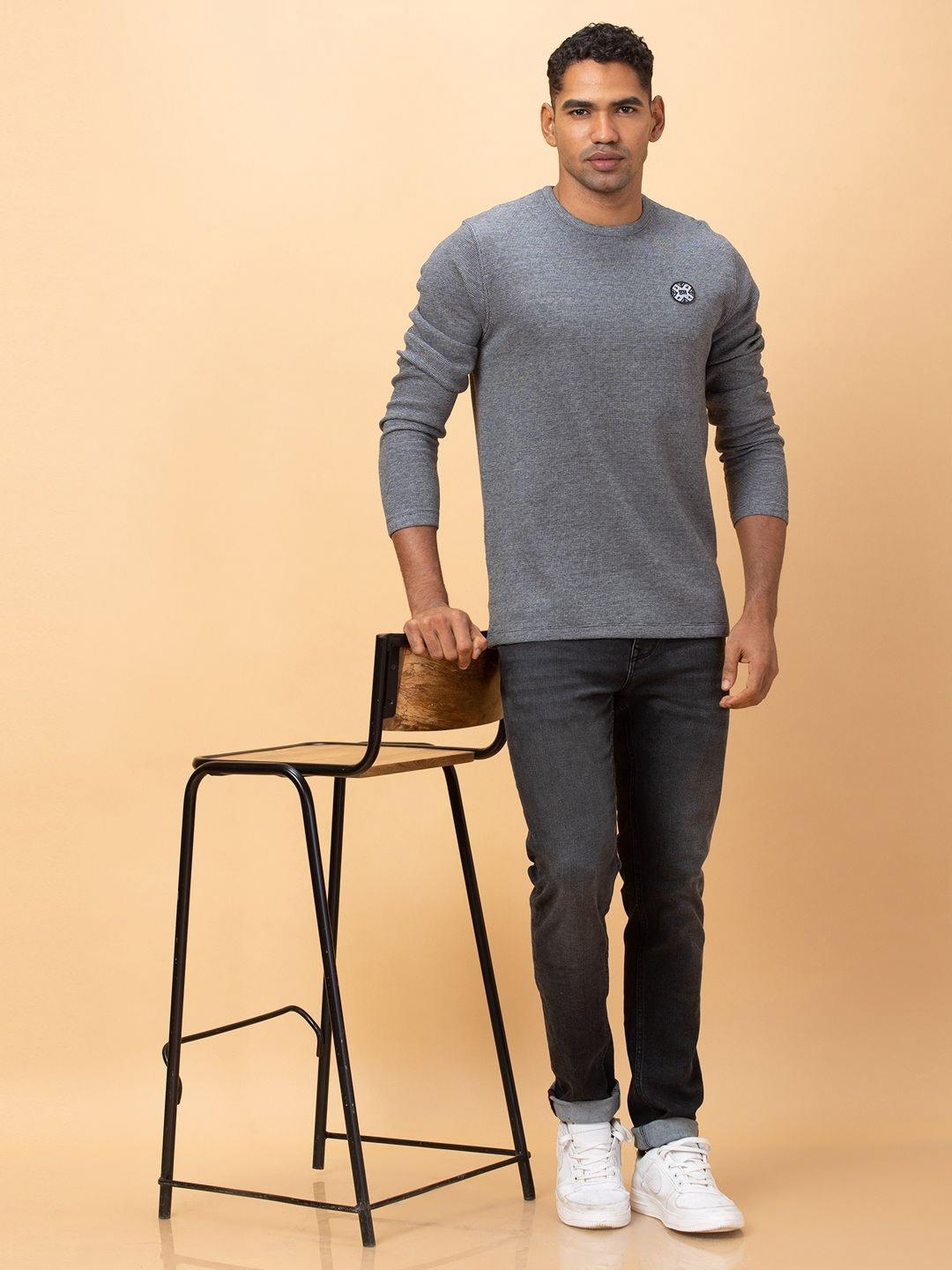Buy Being Human Pure Cotton Applique T Shirt - Tshirts for Men 30064194 ...