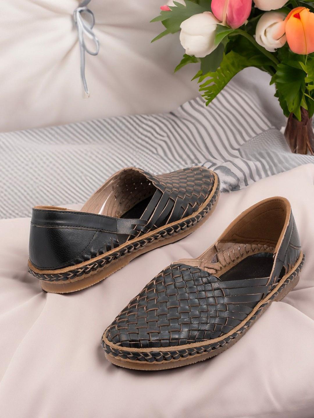 Buy KORAKARI Women Leather Espadrilles - Casual Shoes for Women ...