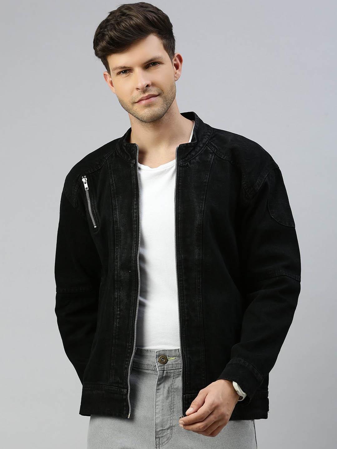 Buy VOXATI Men Longline Denim Jacket - Jackets for Men 30075007 | Myntra