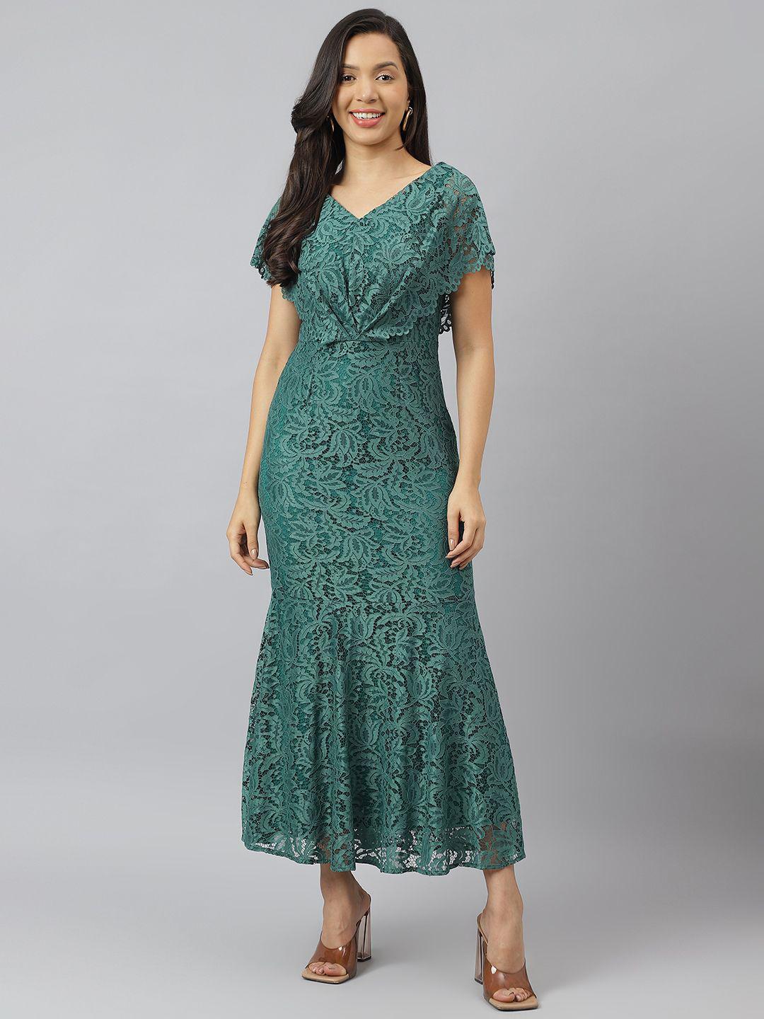 Buy Latin Quarters Lace V Neck Maxi Dress - Dresses for Women 30076293 ...