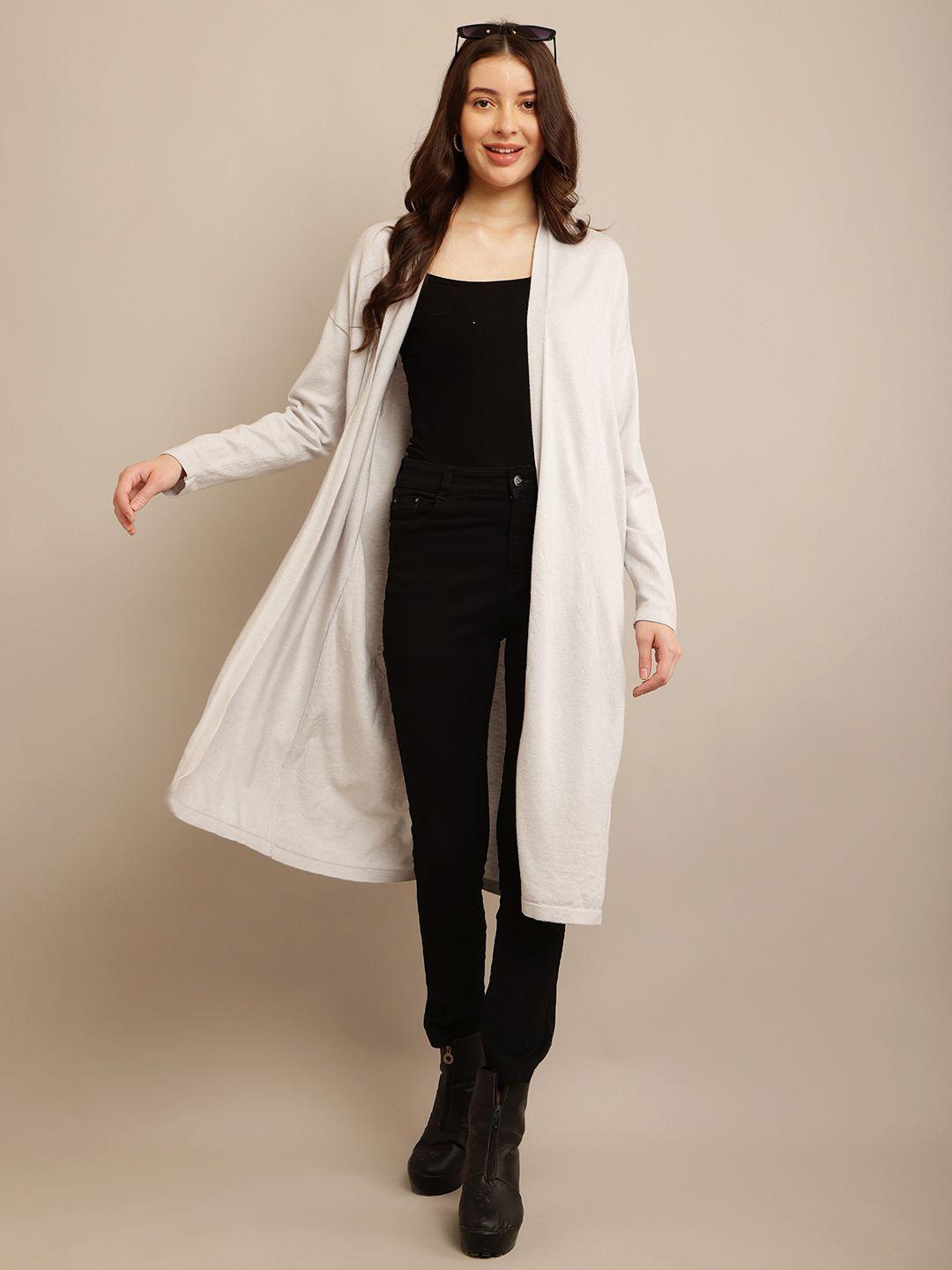 Buy NoBarr Longline Open Front Shrug - Shrug for Women 30079742 | Myntra