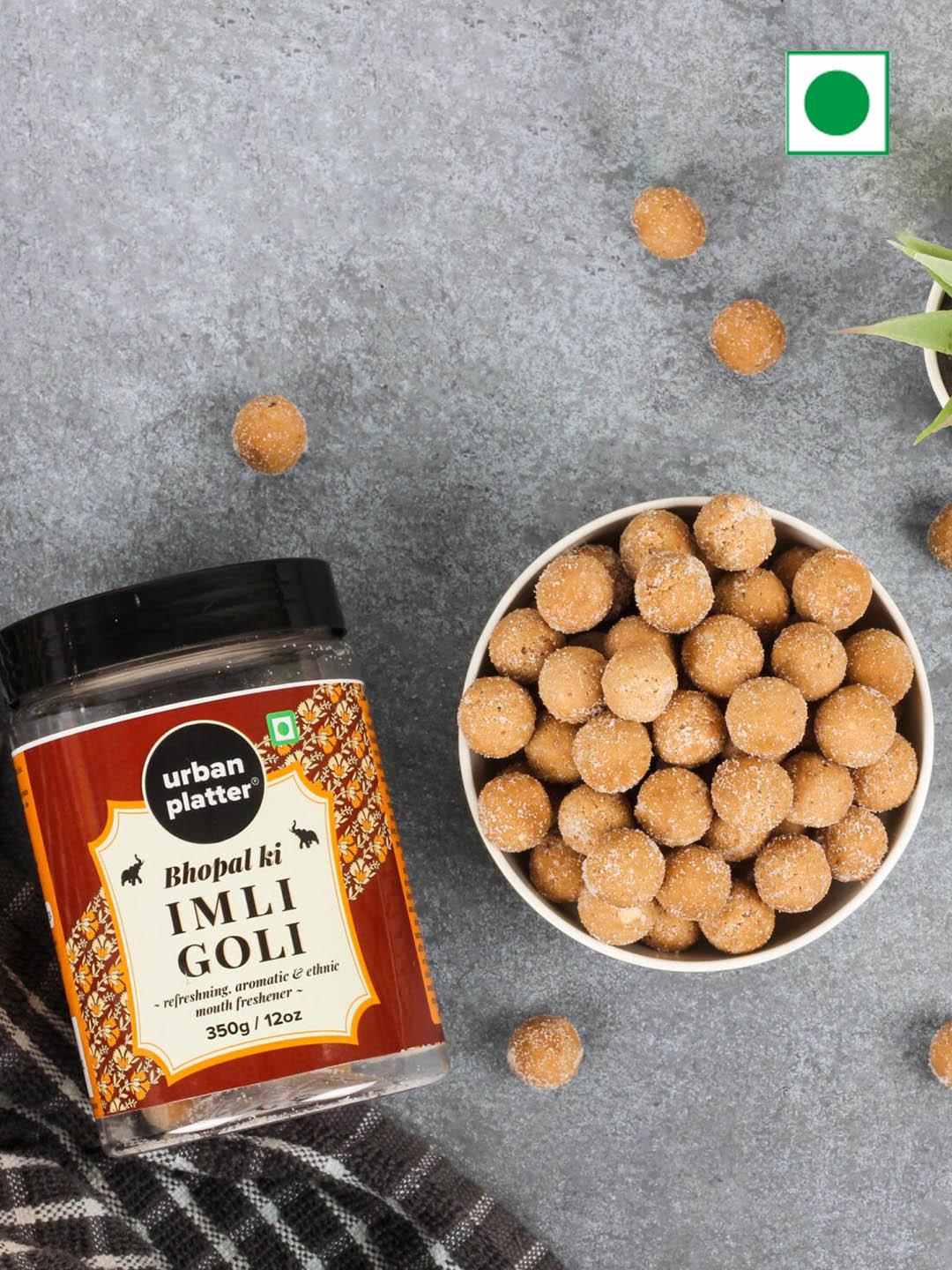 Buy URBAN PLATTER Brown Bhopal Ki Imli Goli Mukhwas 350g - Munchies for Unisex 30090767 | Myntra
