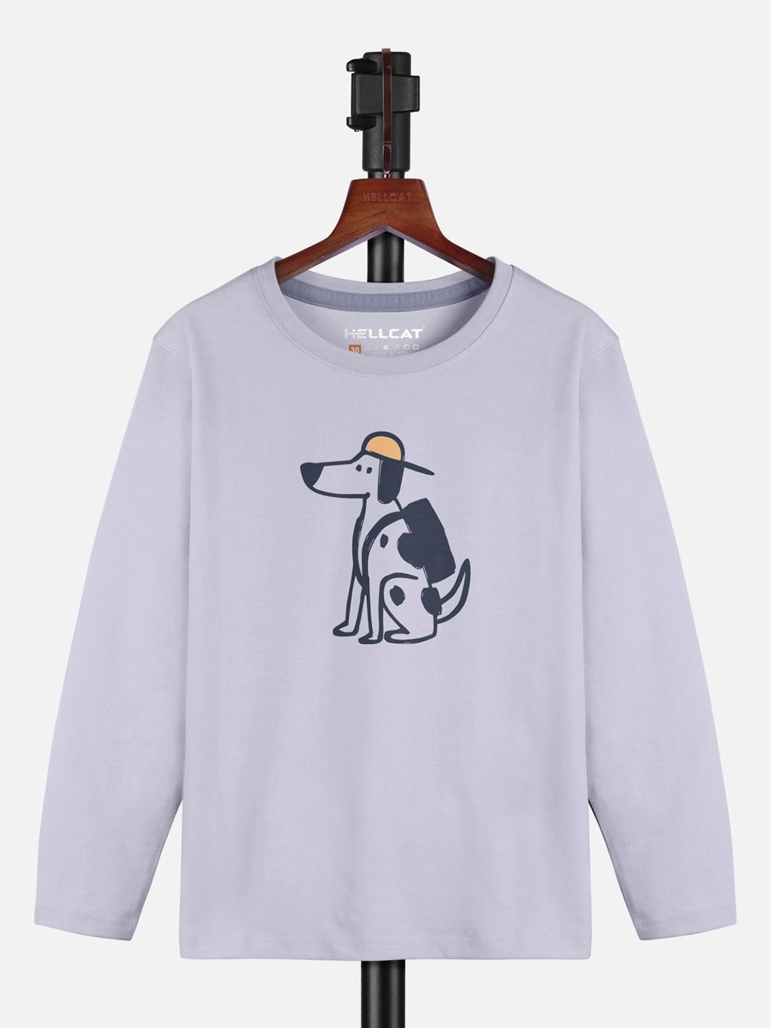 Buy HELLCAT Girls Printed T Shirt - Tshirts for Girls 30110659 | Myntra