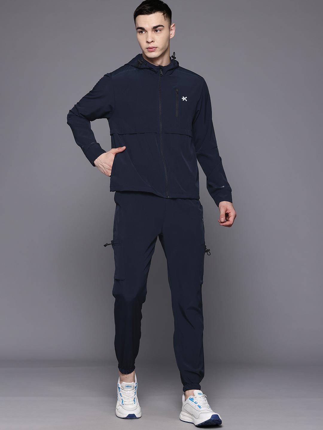 Buy HRX By Hrithik Roshan Men Rapid Dry Training Track Suit ...