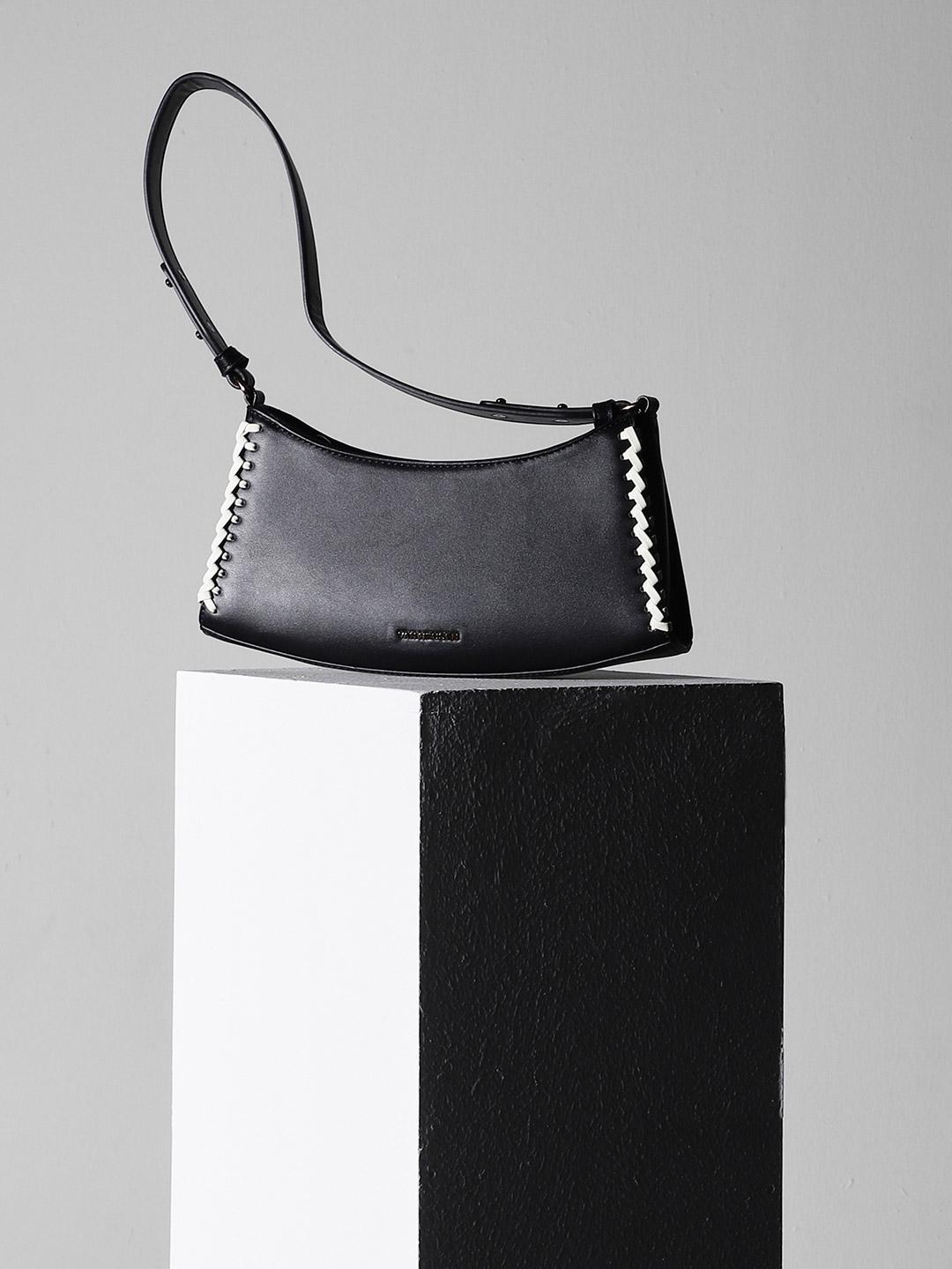 Buy Van Heusen Woman PU Half Moon Hobo Bag - Handbags for Women ...