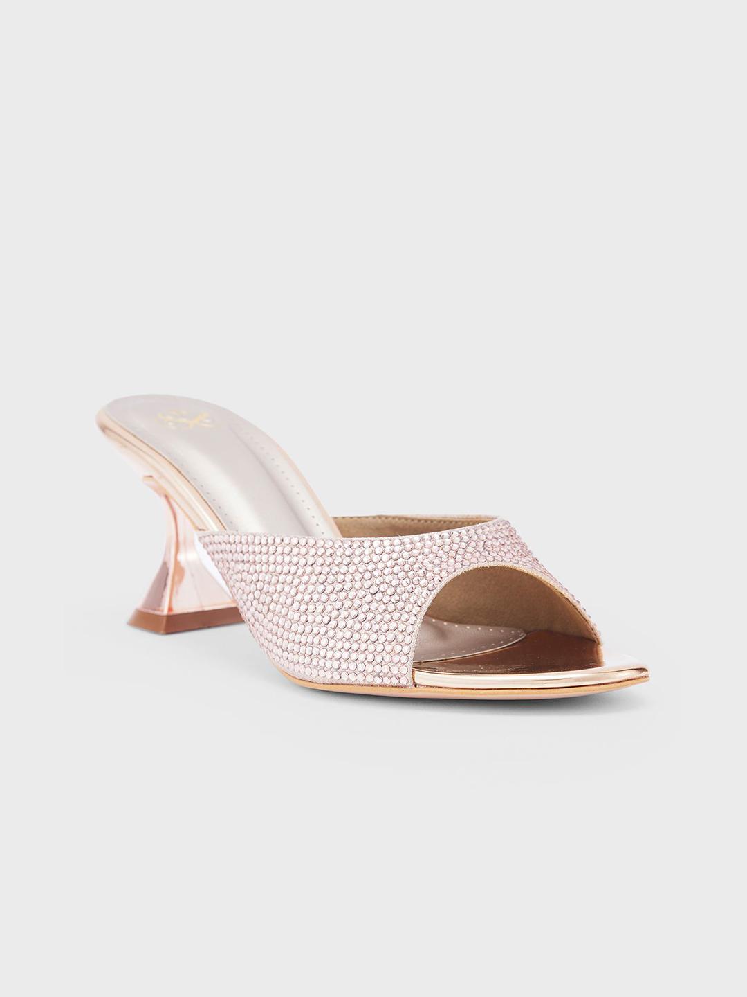 Buy Sole To Soul Embellished Block Pumps - Heels for Women 30138571 ...