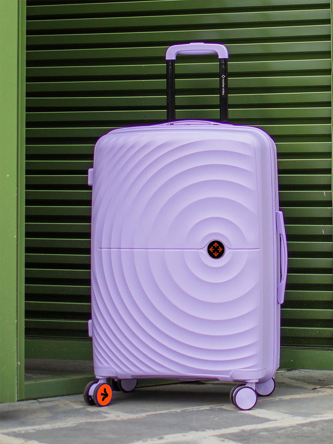 Buy Nasher Miles Seattle Hard Polypropylene Medium Pastel Purple ...