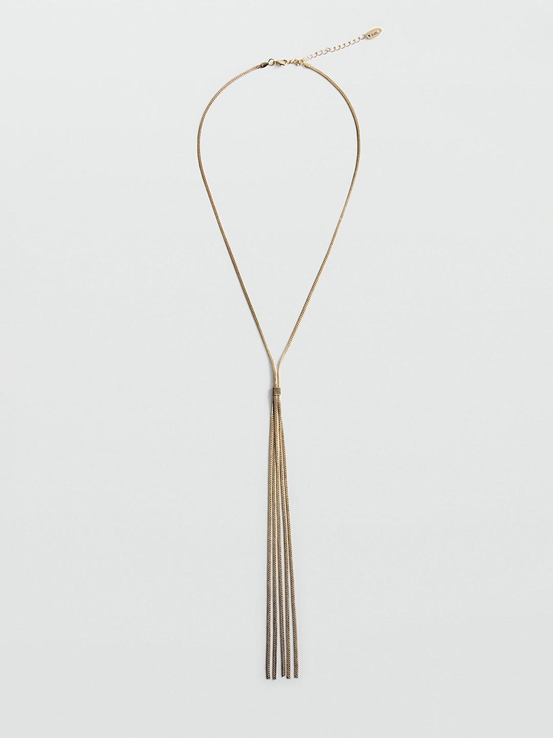 Buy MANGO Long Minimal Chain - Necklace And Chains for Women 30143619 ...