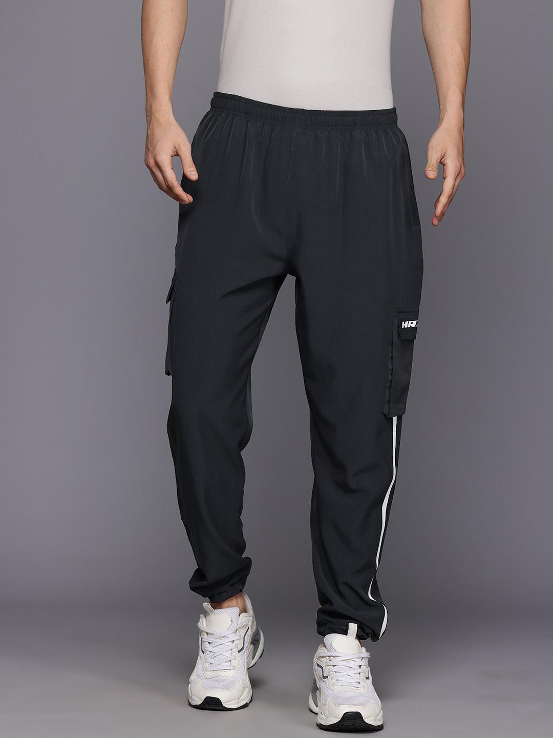 Buy HRX By Hrithik Roshan Men Brand Logo Print Casual Joggers - Track ...